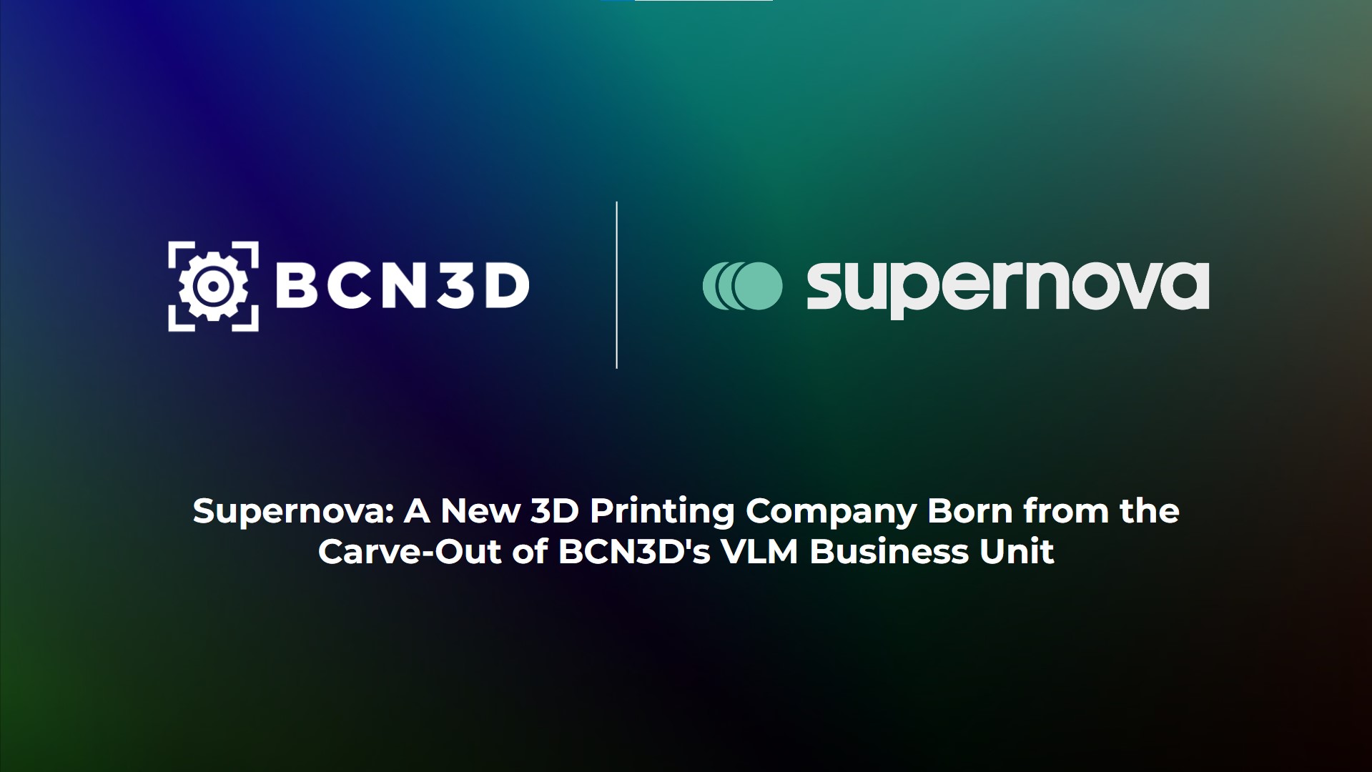 3dcadportal.com - Nace Supernova, una nueva empresa de impresión 3D surgida tras la escisión de ...